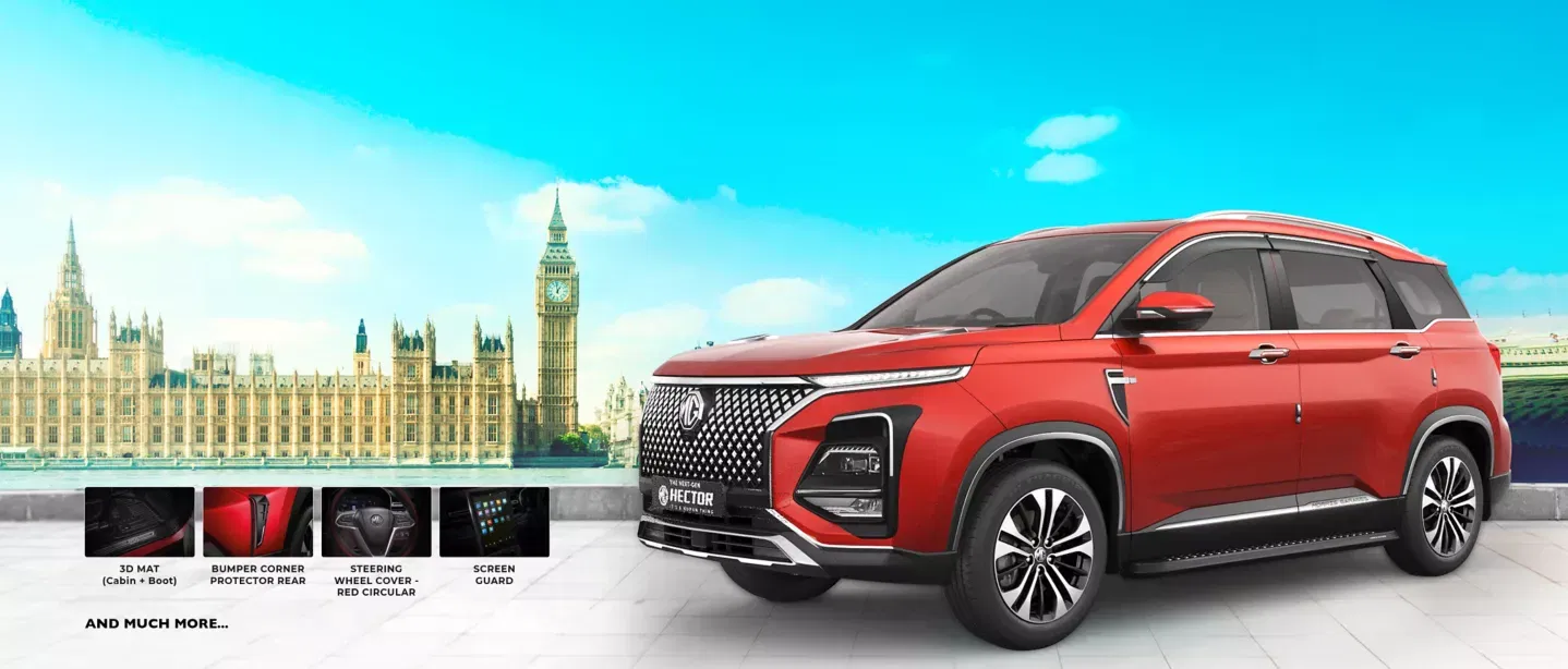 MG Hector Plus: Price, Image, Colors, Reviews & Rating